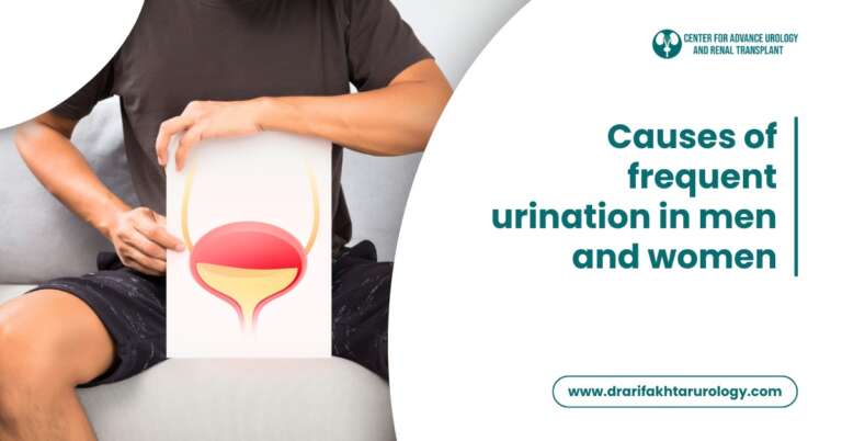 Causes of frequent urination in men and women